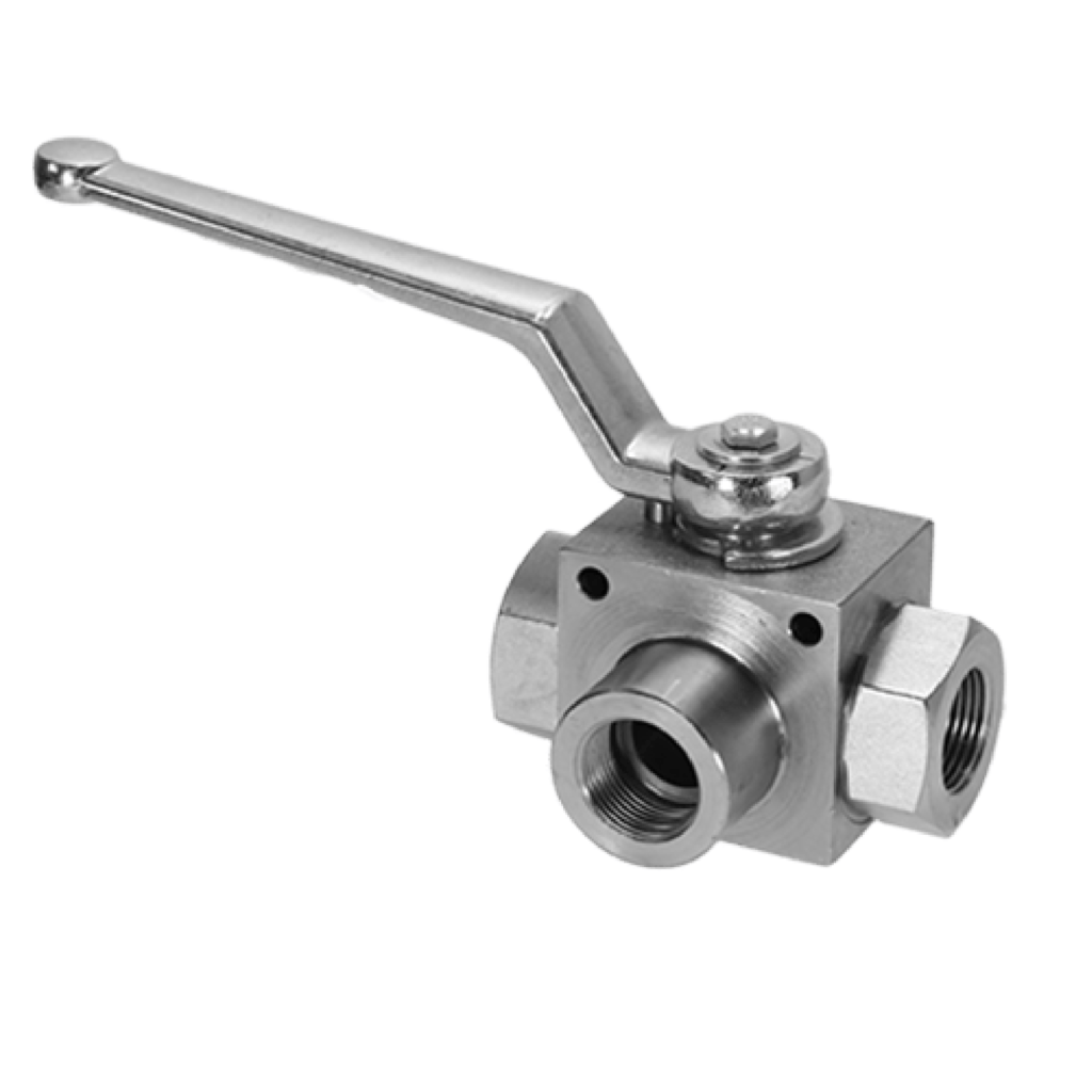 BSP L Ported High Pressure Ball Valve - ABCo Engineering Hydraulics